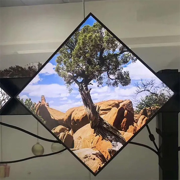 33 inch lcd panel square digital signage display