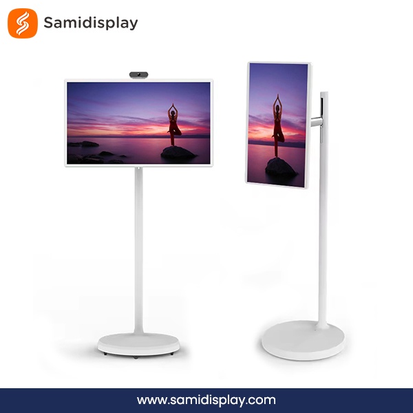 StanbyME 27 inch Rollable Smart Touch Screen TV with Battery