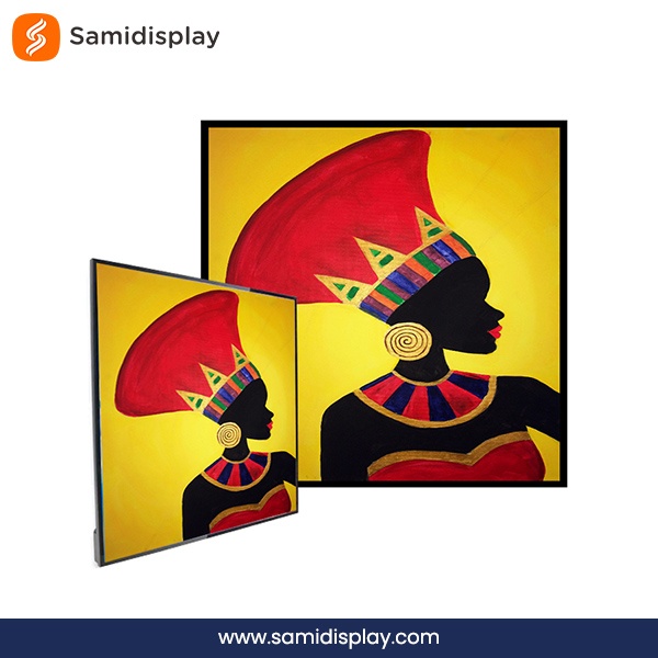 33 inch square display lcd panel OEM wall mount Android digital signage ...