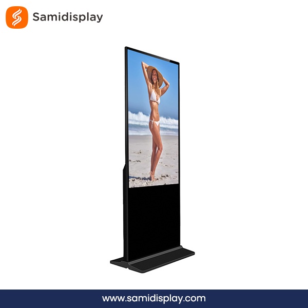 50 Inch Digital Signage Kiosk Touch Screen Monitor Vertical Advertising ...