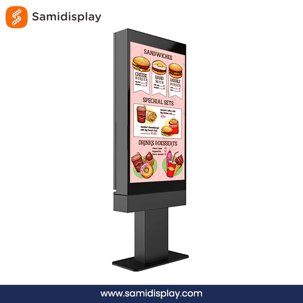 55 inch Weather-Proof Digital Outdoor Menu Board