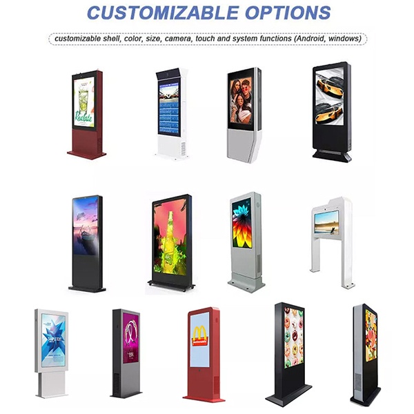 DIGITAL ADVERTISING SCREEN FOR OUTDOOR USE