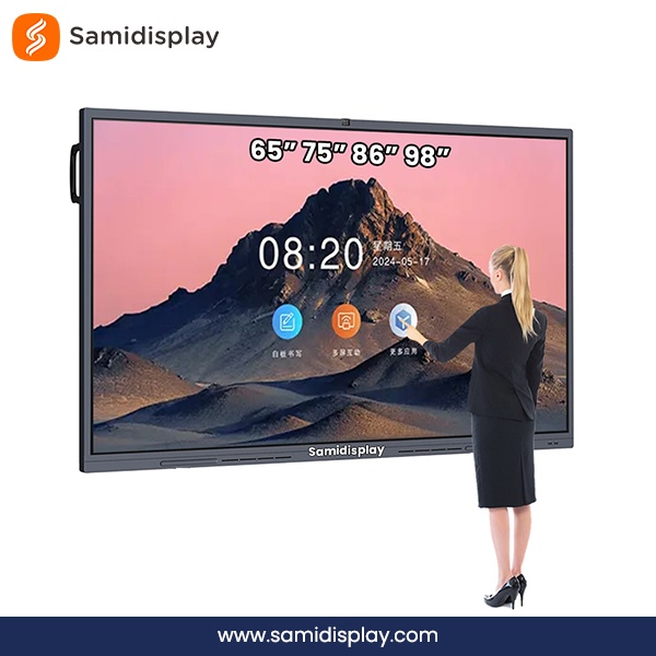 65 Inch Multi-Touch Interactive Whiteboard for Classroom