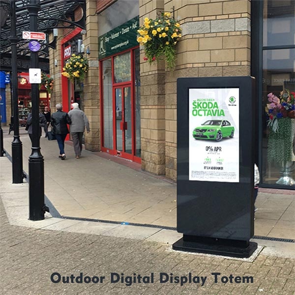 65 INCH Waterproof outdoor digital signage screen