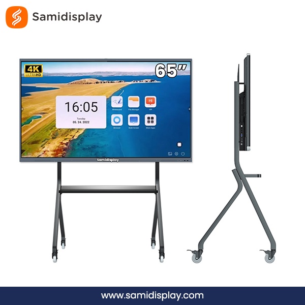 65 inch Touch Screen Monitor ODM 4K Interactive Display