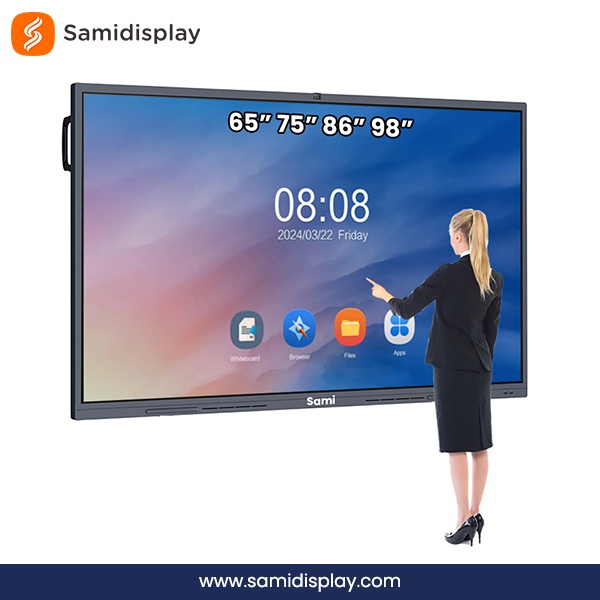 75 4K UHD Digital Whiteboard for Teaching Interactive Display Panels