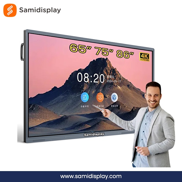 75 Inch Interactive Whiteboard Screen for School Classrooms