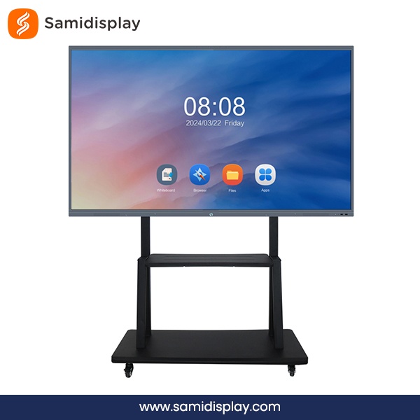 Best 75 Inch Interactive Flat Panel Display Large Digital Whiteboard