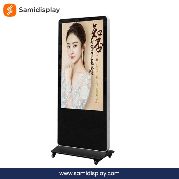 Cloud Based Digital Signage Screens Retail Vertical Digital Totem Displays