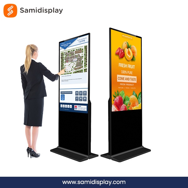 Commercial Digital Signage Displays Advertising TV System Android Touch ...