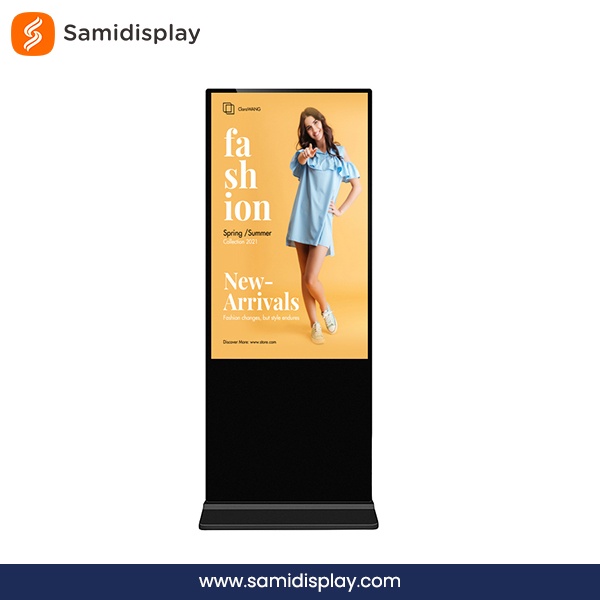 Floor Stand Advertising Display Touchscreen Office Digital Signage ...