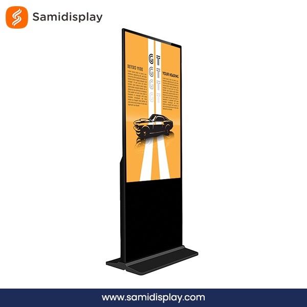 Floor Standing Mall Advertising Display Retail CMS Digital Screens ...