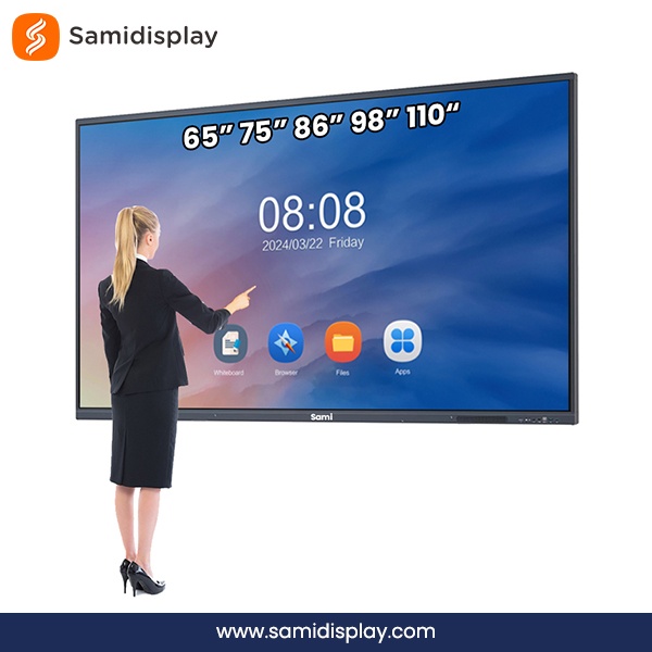 Interactive Displays Digital Whiteboards Flat Panels for Business Meetings
