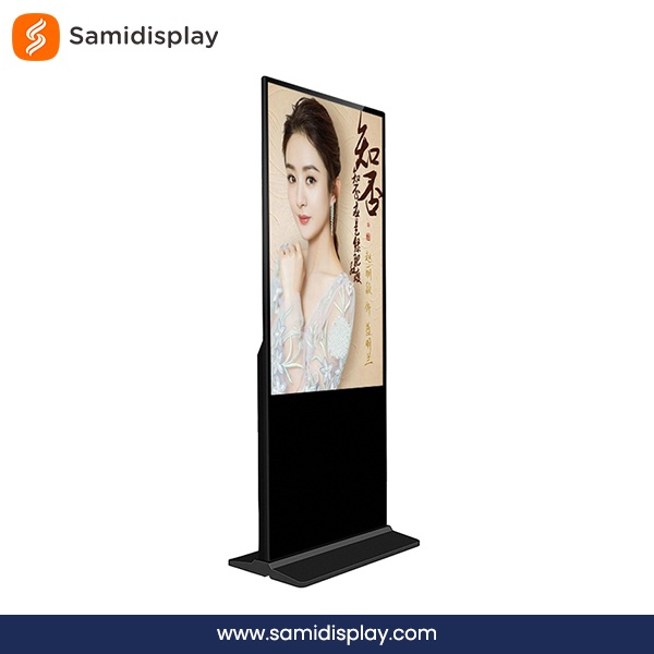LCD Signage Kiosk Vertical Digital Signage Standing Digital Display for ...