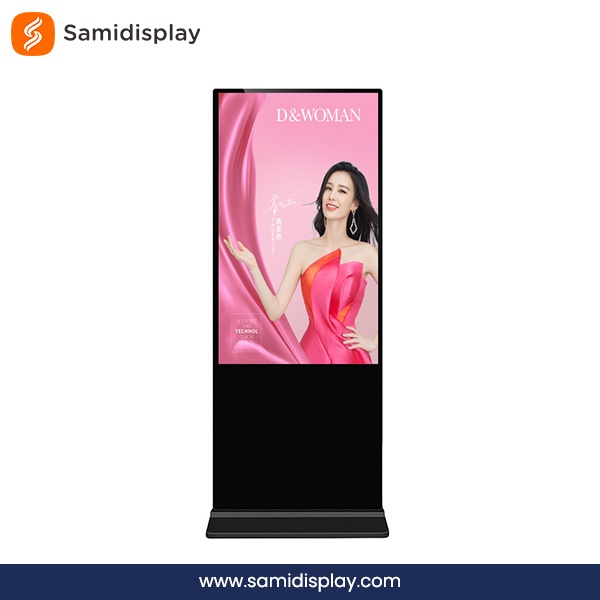 Standing Commercial Digital Signage Touch Screen Kiosk Interactive ...