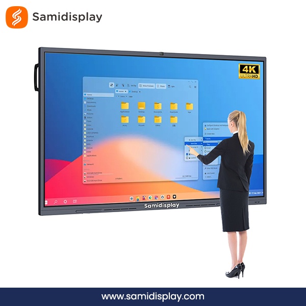 Touch Screen Interactive Panel 4K Smart Board for Schools