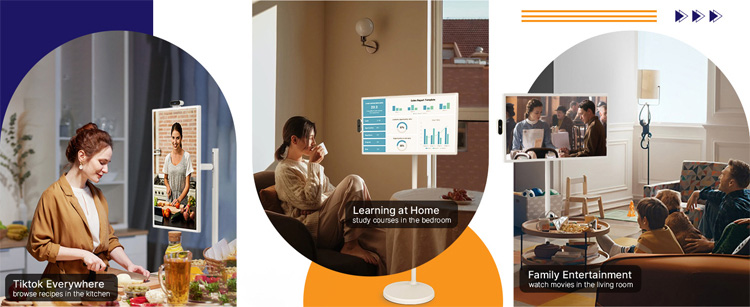 LG 27 Inch Stand by Me LED TV FHD Smart TV Touch Screen