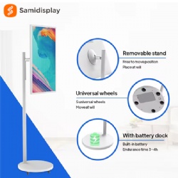 24 inch Portable Smart Touch Screen 1080p Rotatable Monitor with Incell ...