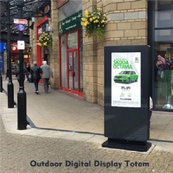 50 inch Floor stand OUTDOOR ADVERTISING SCREENS