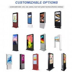 50 inch Floor stand OUTDOOR ADVERTISING SCREENS