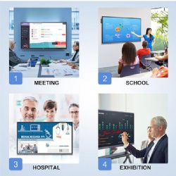 Digital Zoom Whiteboard Touch Screen Panel For Teaching